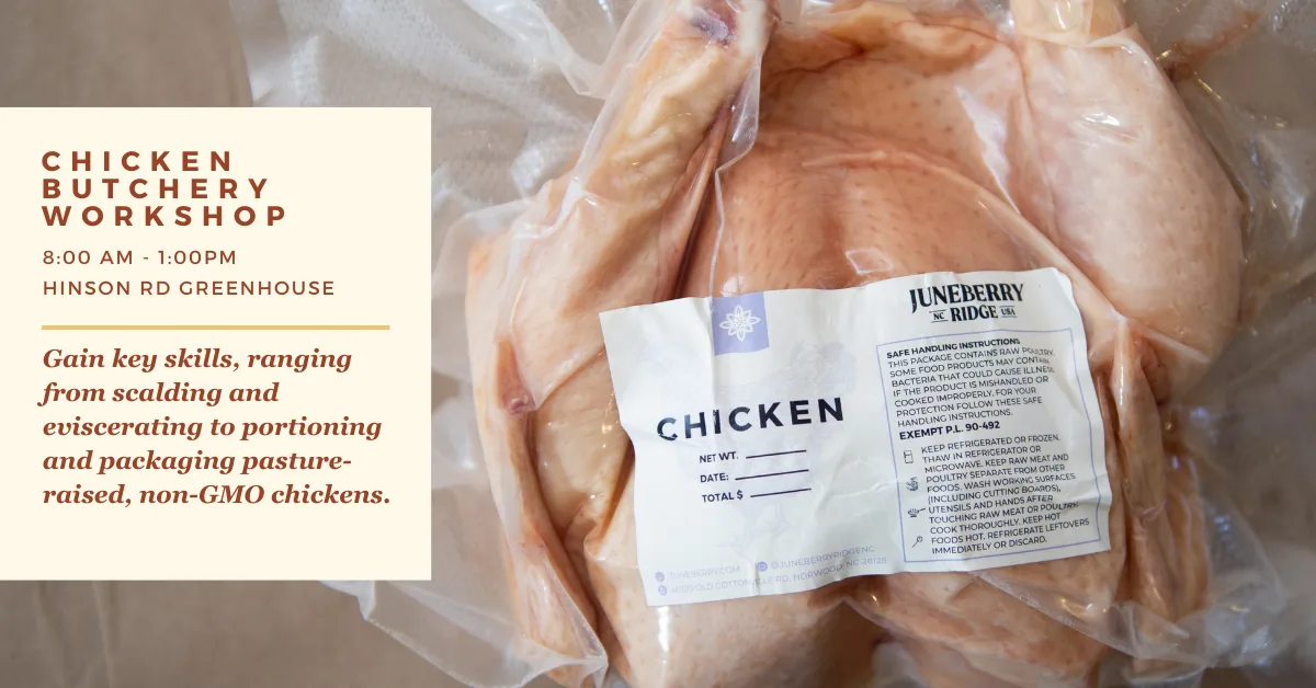 Chicken Butchery Workshop 6.7 - Juneberry Ridge